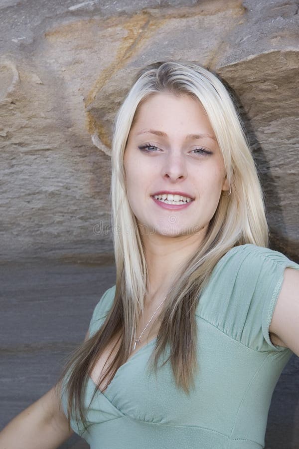 Smirking Girl stock image. Image of girl, beautiful, person - 1724361