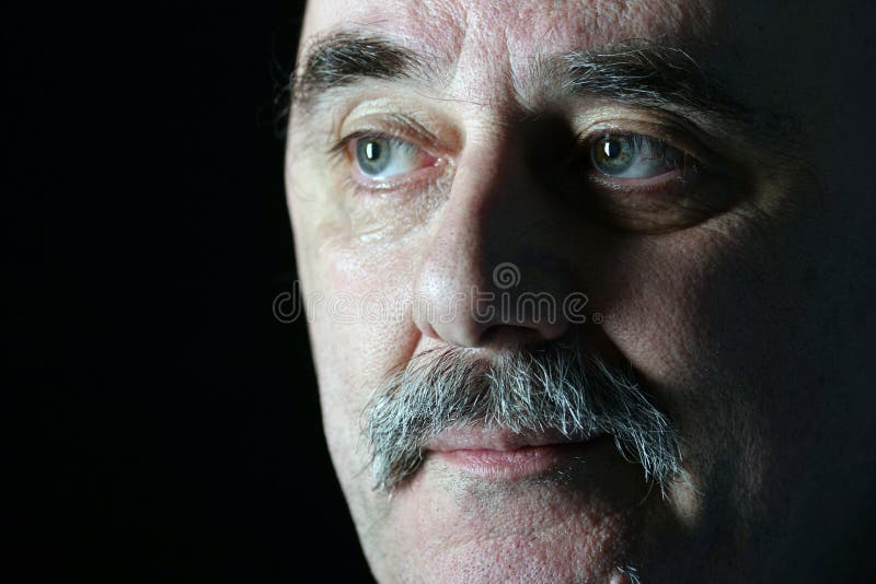 Irony face. Man gird stock images, royalty-free photos and pictures