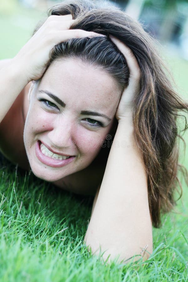 Portrait stock image. Image of lovely, expression, striking - 5909533