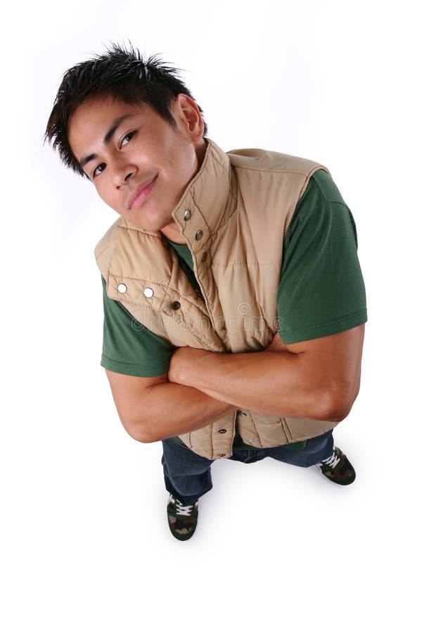 Man from above stock photo. Image of youth, white, stud - 171402