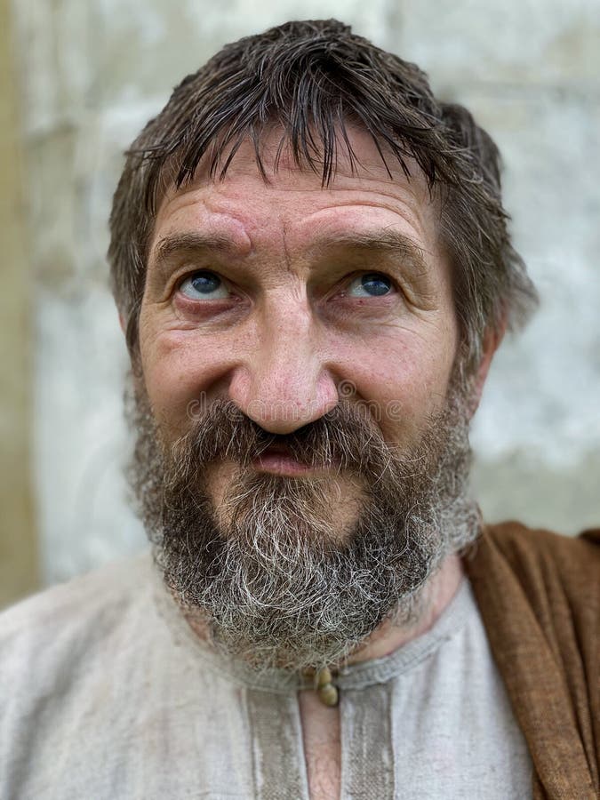 Portrait of an Actor in the Image. Stock Image - Image of expression ...