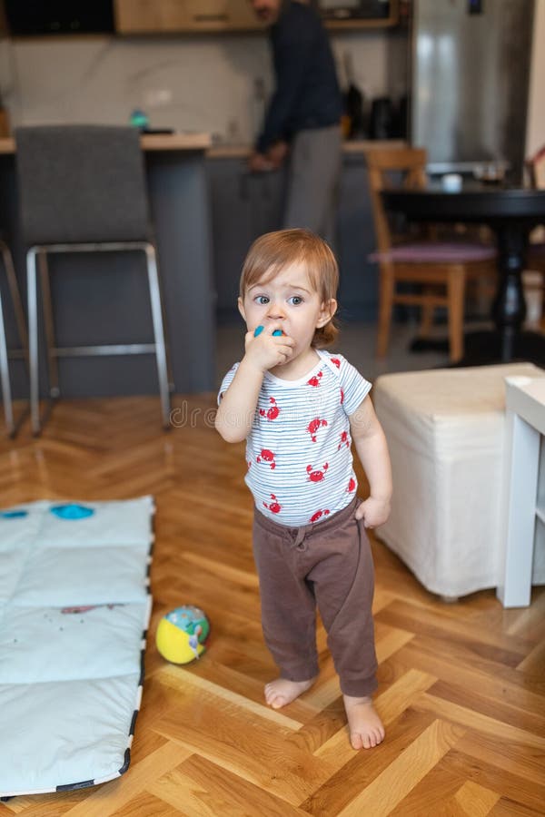 Portrait of adorable child stock image. Image of gender - 275911065