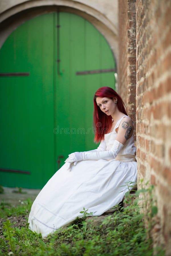 Portrait of an Alternative Model Stock Image - Image of model, glamour ...