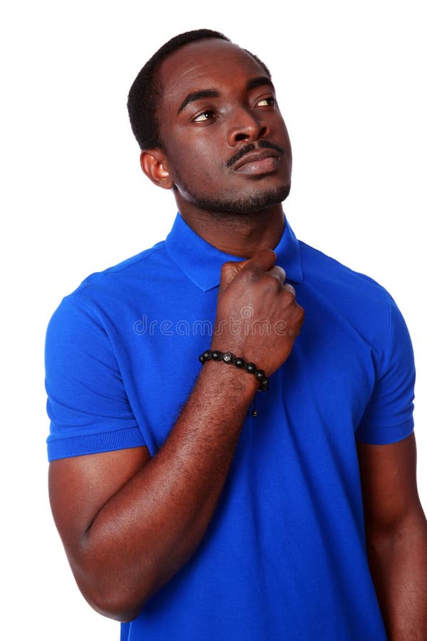 Young and Black Man Looking Angry Stock Image - Image of enrage ...
