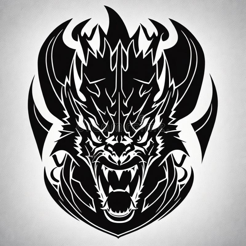 Portrait Dragon Vector Stock Illustrations – 1,183 Portrait Dragon ...