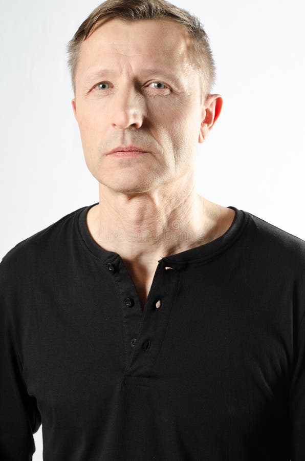 Portrait angry man stock image. Image of wrinkles, face - 50863137