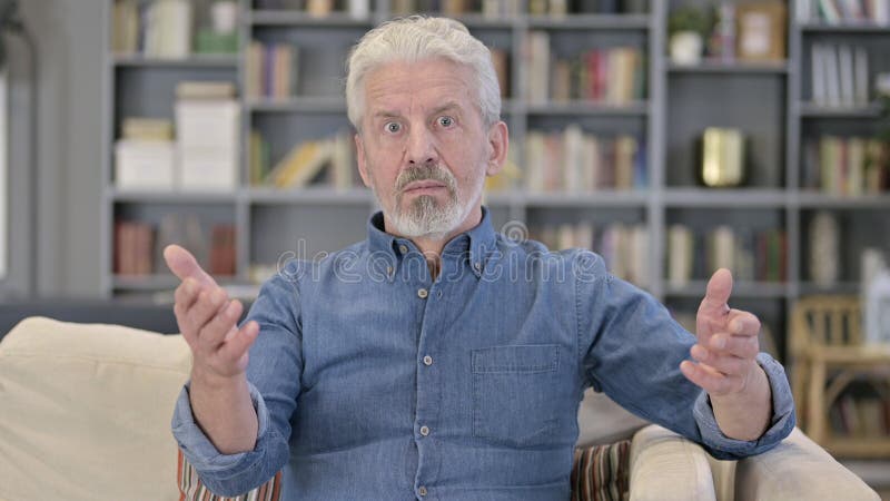 Angry Senior Old Man Yelling, Fighting and Abusing Stock Image - Image ...