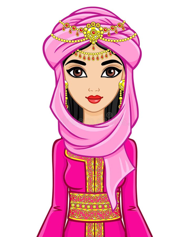 Arab Princess Stock Illustrations – 548 Arab Princess Stock ...