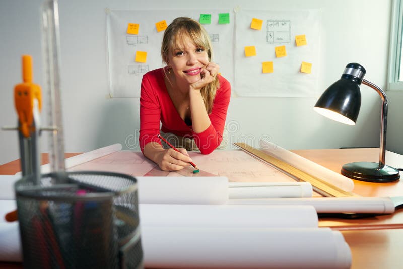 3 Portrait of Architect College Student with Project Smiling at Stock ...