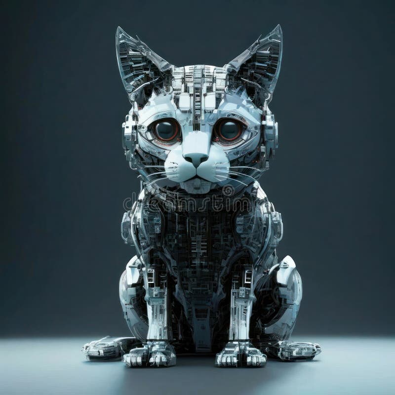 Artificial Intelligence Cat Stock Illustrations – 13,816 Artificial ...