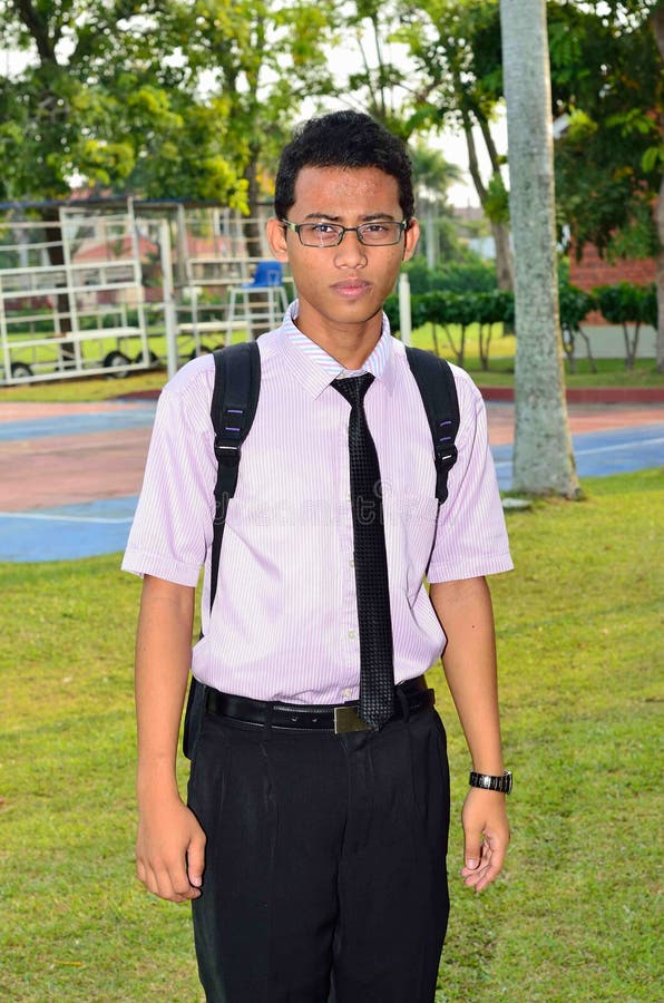A Portrait of an Asian College Student Stock Photo - Image of college ...
