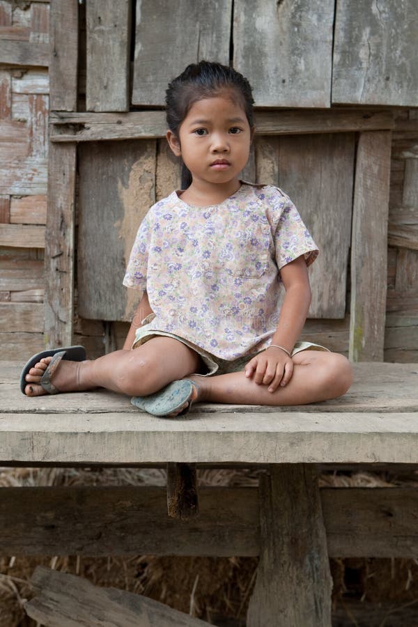 202 Portrait Girl Laos Poverty Stock Photos - Free & Royalty-Free Stock ...