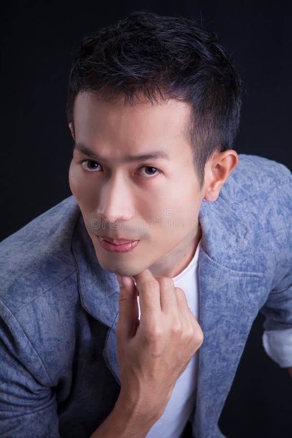 Portrait of Asian guy stock photo. Image of portrait - 62262870