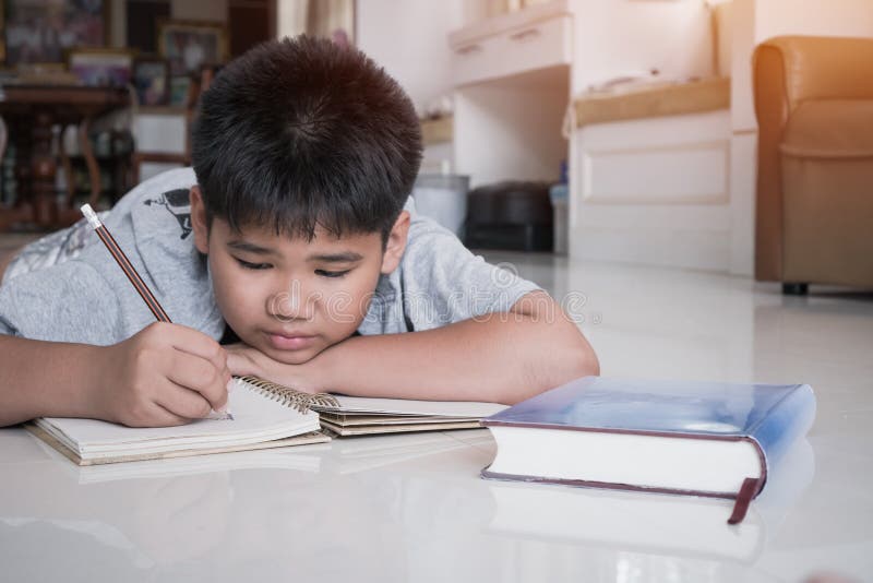 Asian Kids Writing Letter Stock Photos - Free & Royalty-Free Stock ...