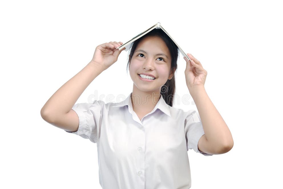Portrait of an Asian Student Stock Photo - Image of ethnicity, girl ...