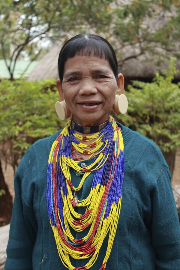 Portrait asian women lawae editorial stock photo. Image of laos - 25180343