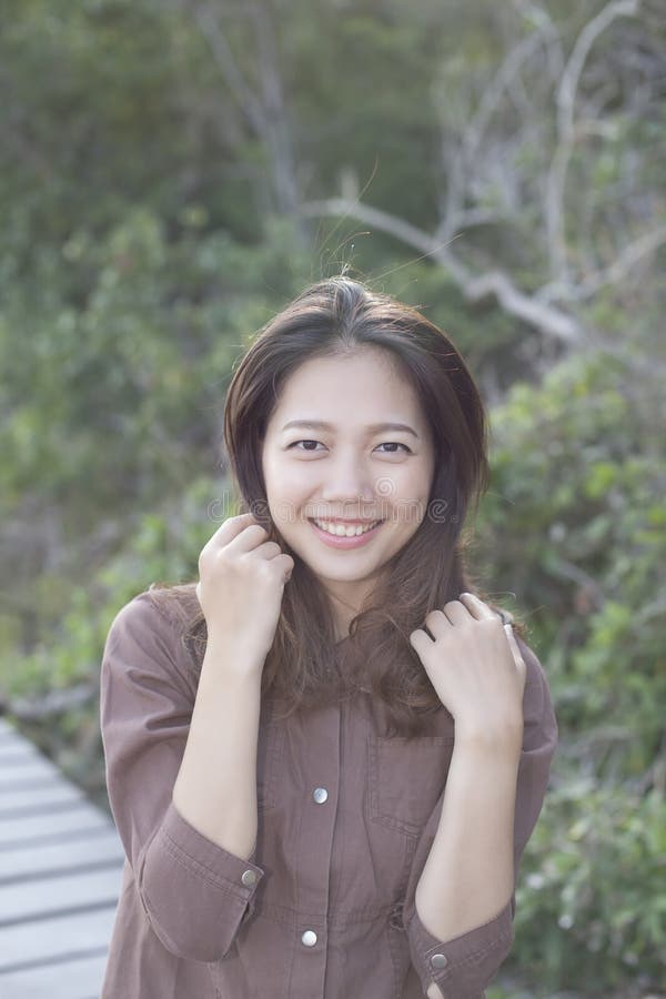 Portrait of Asian Younger Woman Toothy Smiling Face Stock Image - Image ... Portrait of Asian Younger Woman Toothy Smiling Face Stock Image - Image ...