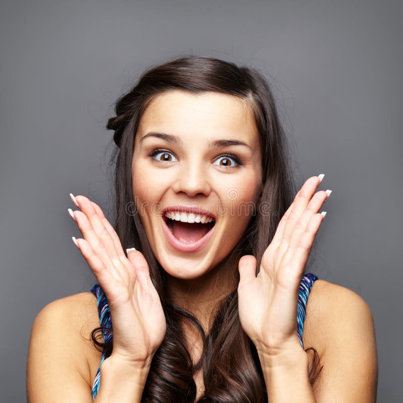 Amazement stock photo. Image of cute, blonde, looking - 30953746