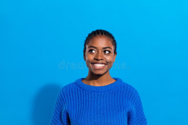 Portrait Of Attractive Cheerful Brunette Curious Girl Making Decision