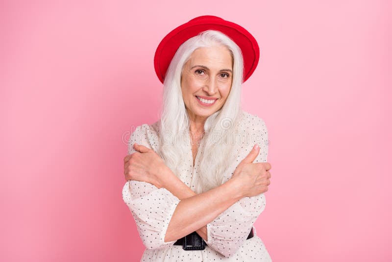 Beautiful Grey Haired Granny Telegraph
