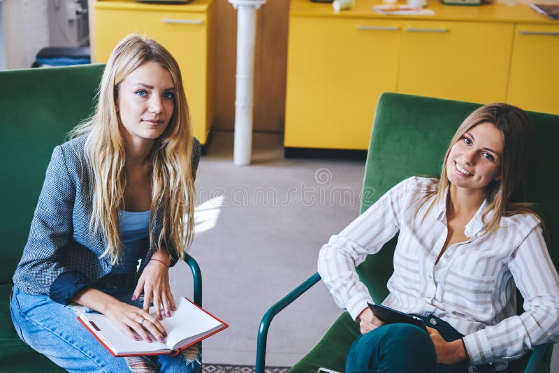 Group of Male and Female Students Preparing for Lesson Sharing Thoughts ...