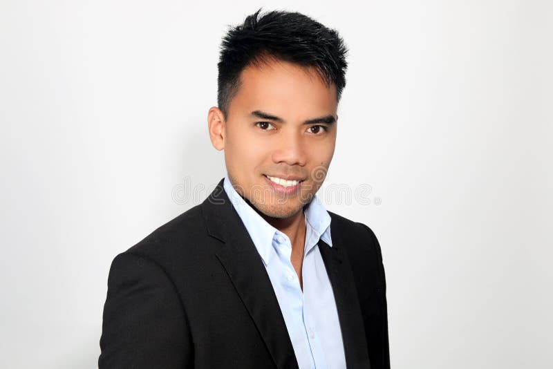 Portrait of an Attractive Filipino Stock Image - Image of adult, asian ...