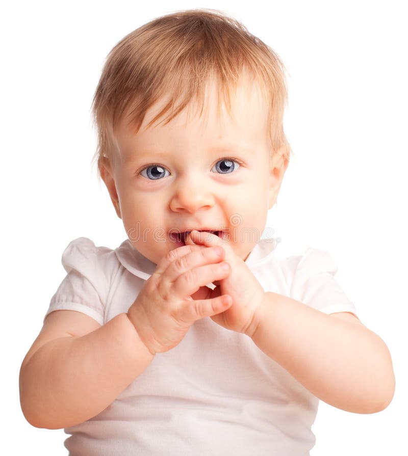 Portrait baby stock image. Image of cute, childhood, little - 16623215