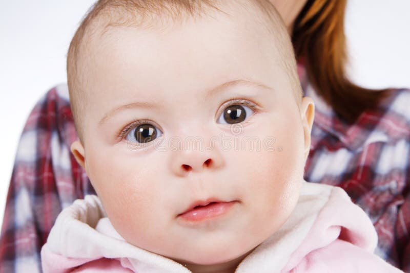 Portrait of a baby stock image. Image of adorable, head - 19300209