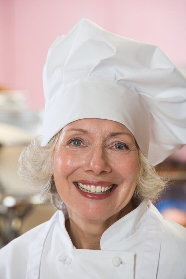 Portrait of a baker stock image. Image of joyful, cooking - 62806861