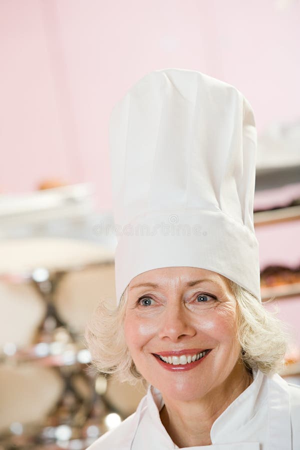 Portrait of a baker stock photo. Image of cake, caucasian - 62806876