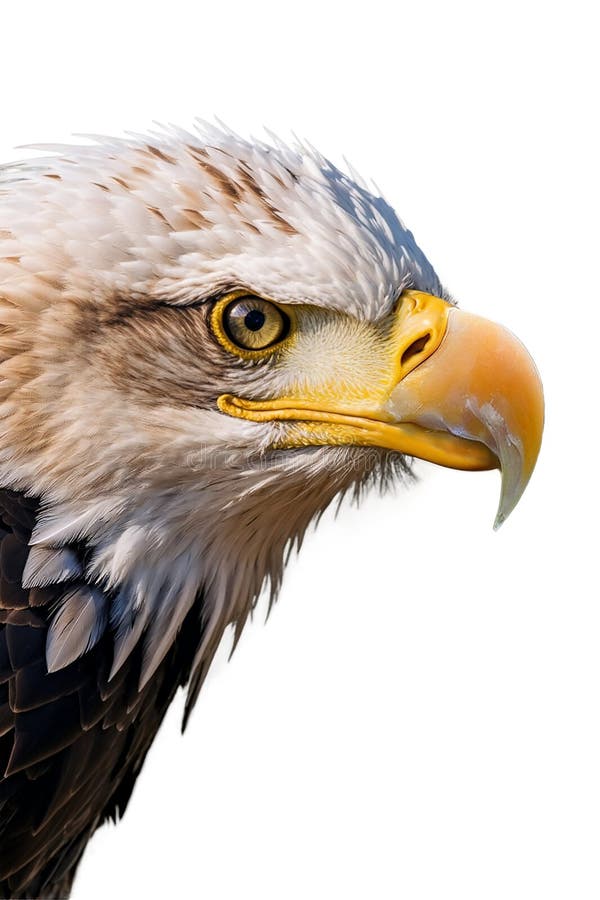 Portrait of a Bald Eagle. a Majestic Bird, Close Up View Stock Image ...