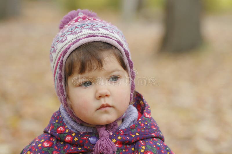 Portrait of beautiful baby stock photo. Image of fashion - 17486502