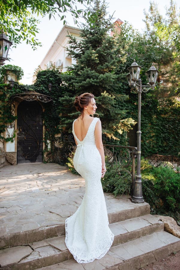 Portrait of a Beautiful Bride. Stock Photo - Image of joyful ...