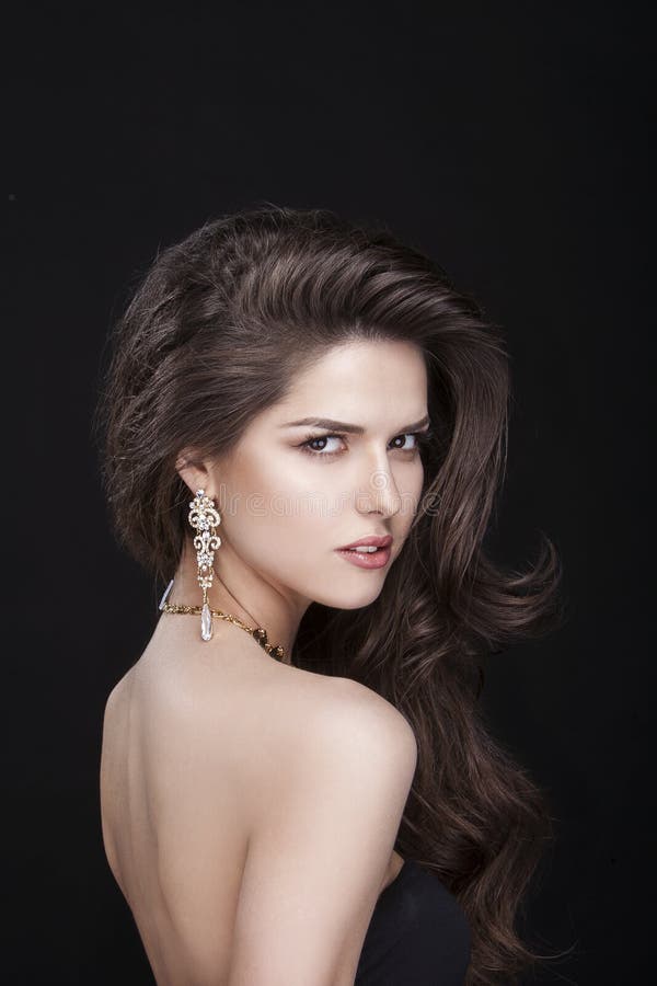 Beautiful Brunette Girl Telegraph