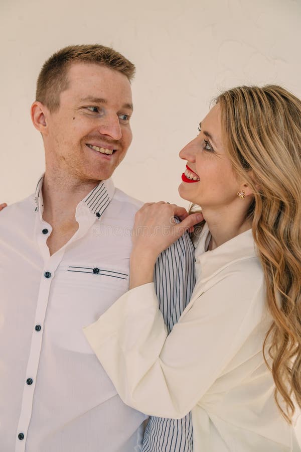 Portrait of Beautiful Couple Stock Image - Image of love, gentle: 311615777