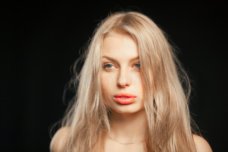 Beautiful delicate girl stock photo. Image of model, beauty - 29705072