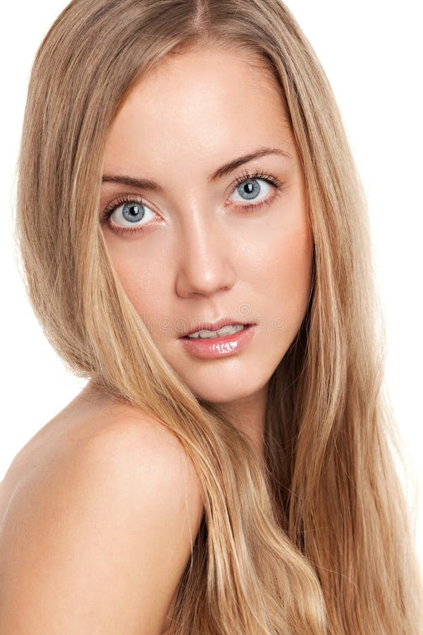 Portrait of a Beautiful Female Model Stock Photo - Image of adult ...