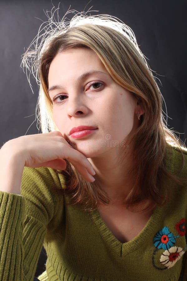 Girl portrait stock photo. Image of girl, cute, happy - 4959734