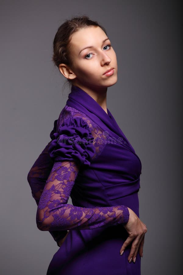 Portrait of a pretty model stock image. Image of person - 15148457