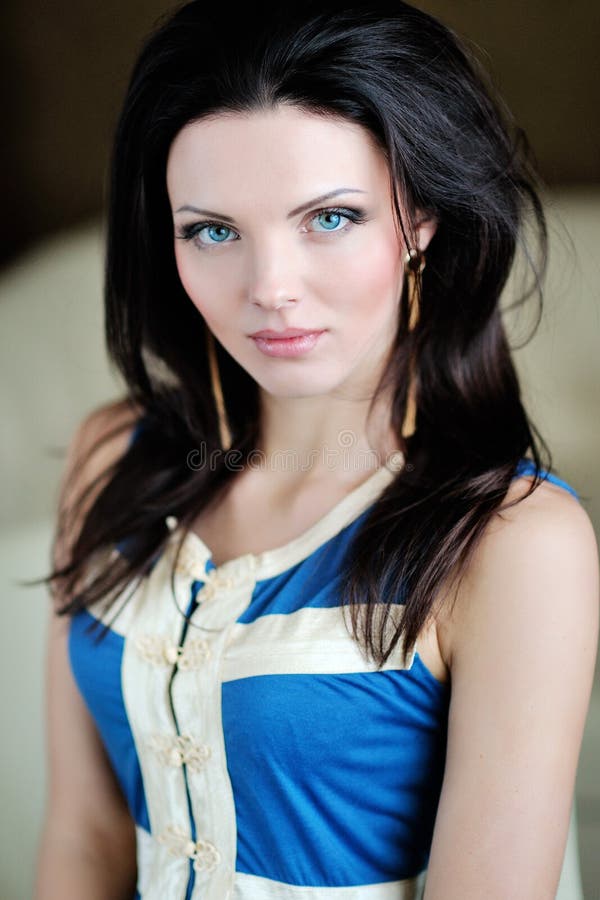 Portrait beautiful girl stock image. Image of model, sensuality - 30034235