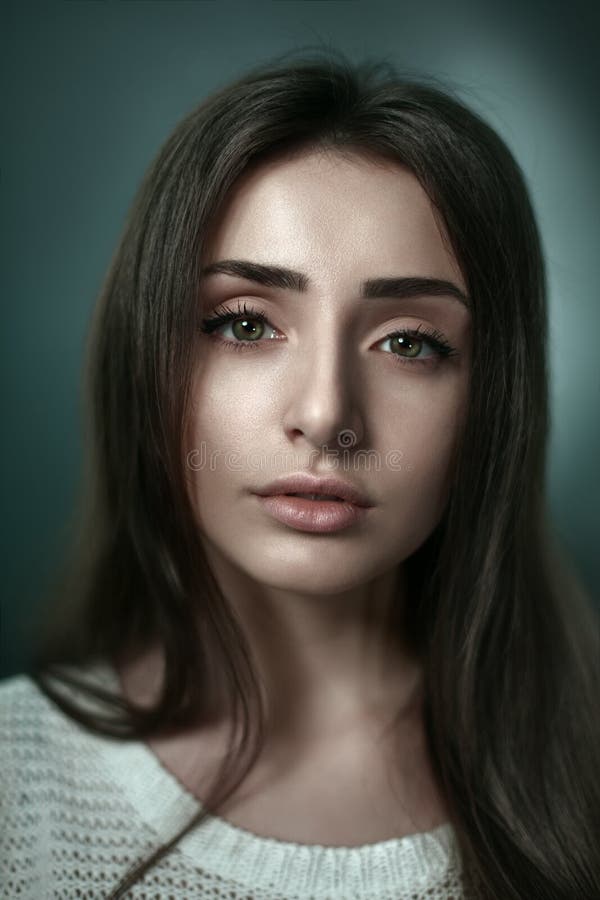 Portrait of a Beautiful Girl Stock Photo - Image of happiness, health ...