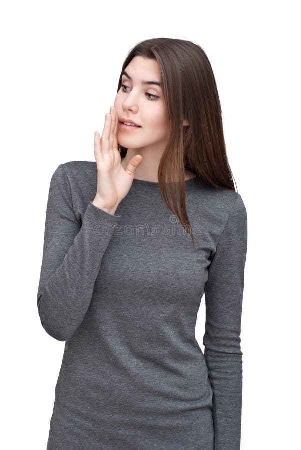 Portrait of Beautiful Girl in Grey Dress Stock Image - Image of model ... Portrait of Beautiful Girl in Grey Dress Stock Image - Image of model ...