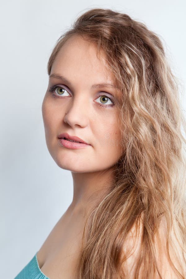Portrait of Beautiful Girl, Studio Stock Photo - Image of nice ...