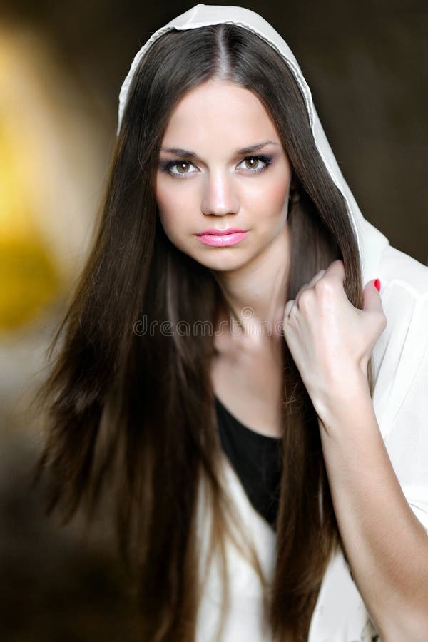 Portrait of a Beautiful Girl Stock Photo - Image of beauty, female ...