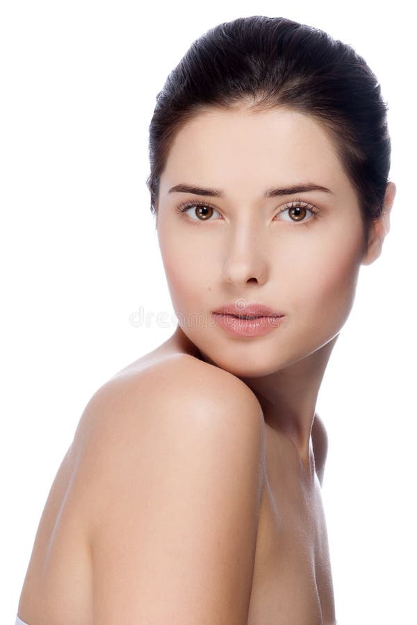 Portrait of a Beautiful Healthy Girl Stock Image - Image of portrait ...