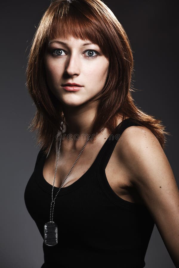 Portrait of beautiful lady stock photo. Image of clean - 23024424