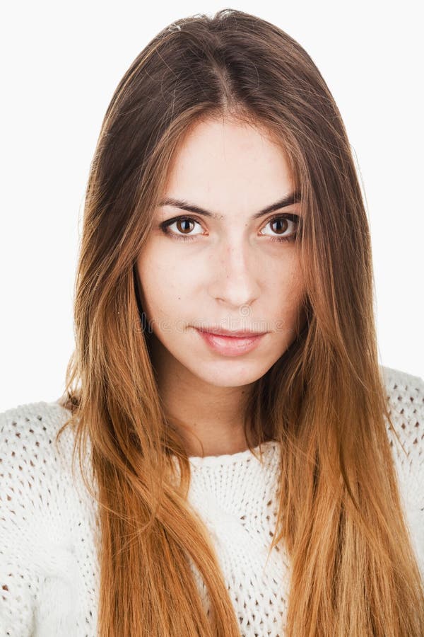 Portrait of beautiful lady stock photo. Image of clean - 91793740