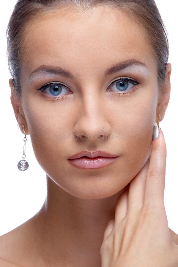 Portrait of Beautiful Model Stock Photo - Image of sensuality, model ...