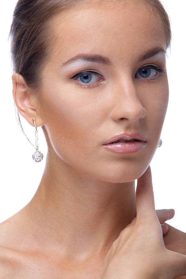 Portrait of Beautiful Model Stock Photo - Image of people, skin: 10869552
