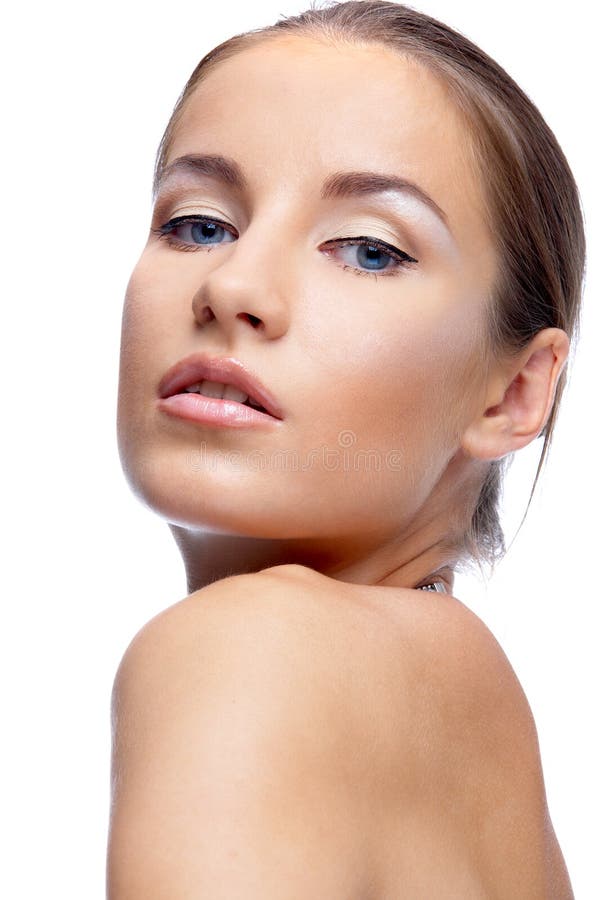 Portrait of Beautiful Model Stock Photo - Image of beauty, beautiful ...